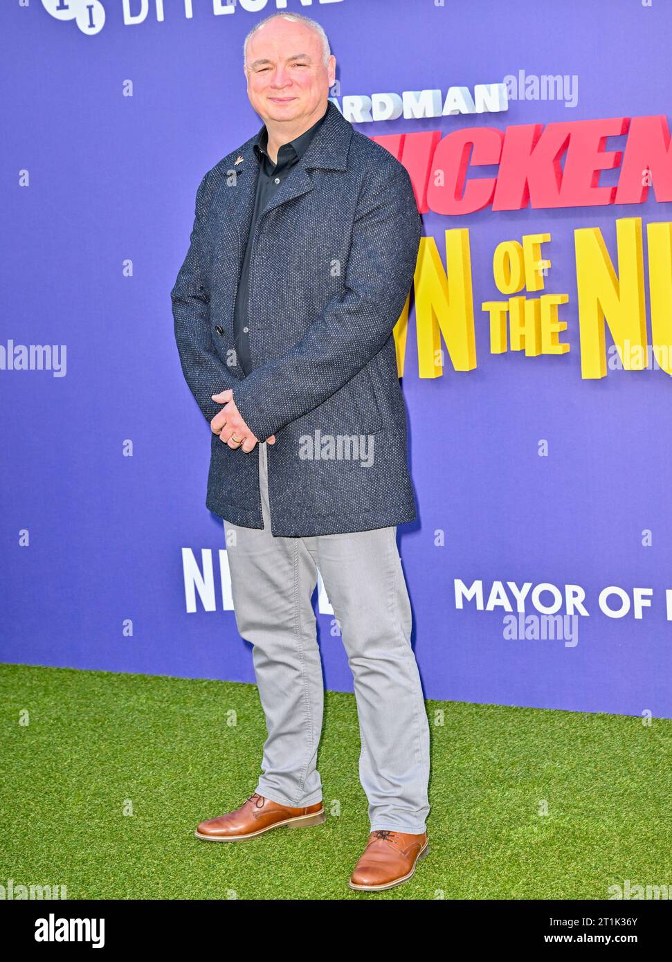 London, UK. 14th Oct, 2023. Steve Pegram. Red (Green) carpet arrivals ...