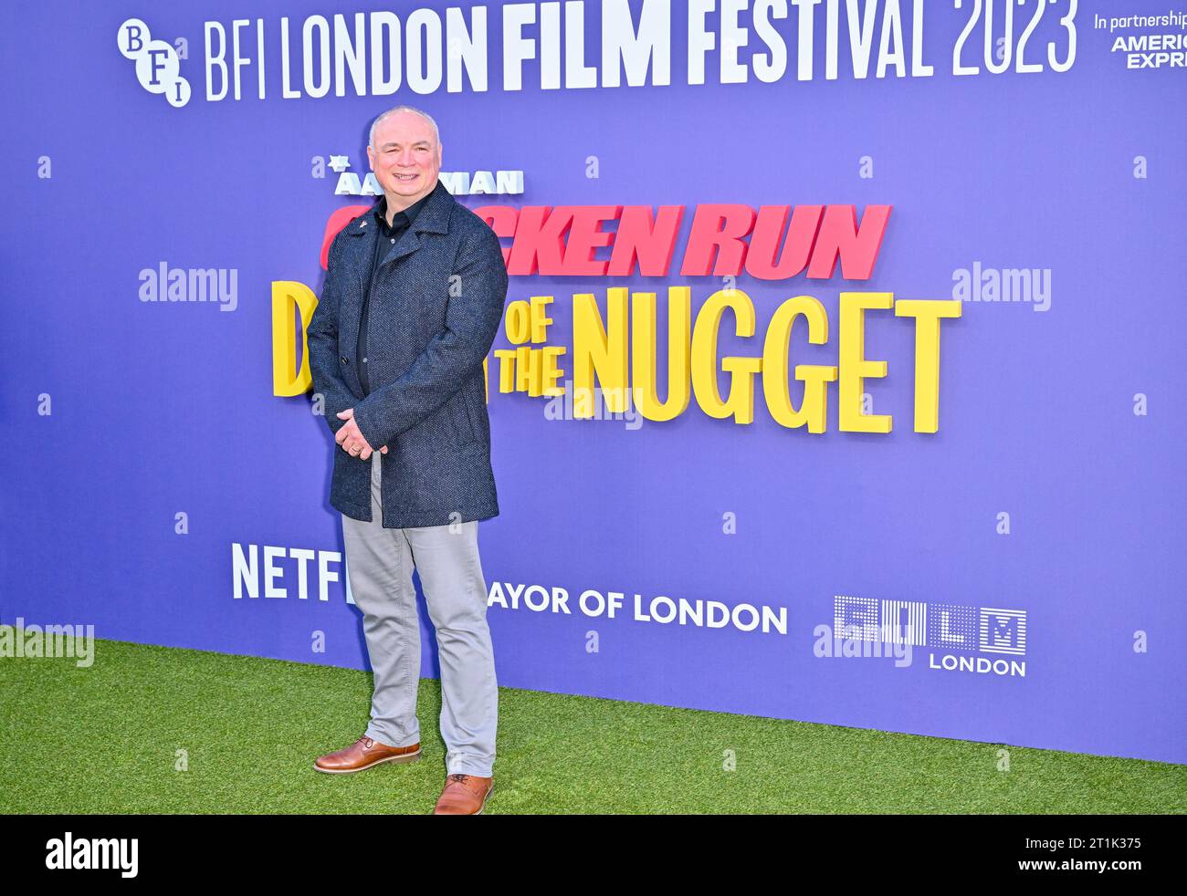 London, UK. 14th Oct, 2023. Steve Pegram. Red (Green) carpet arrivals ...