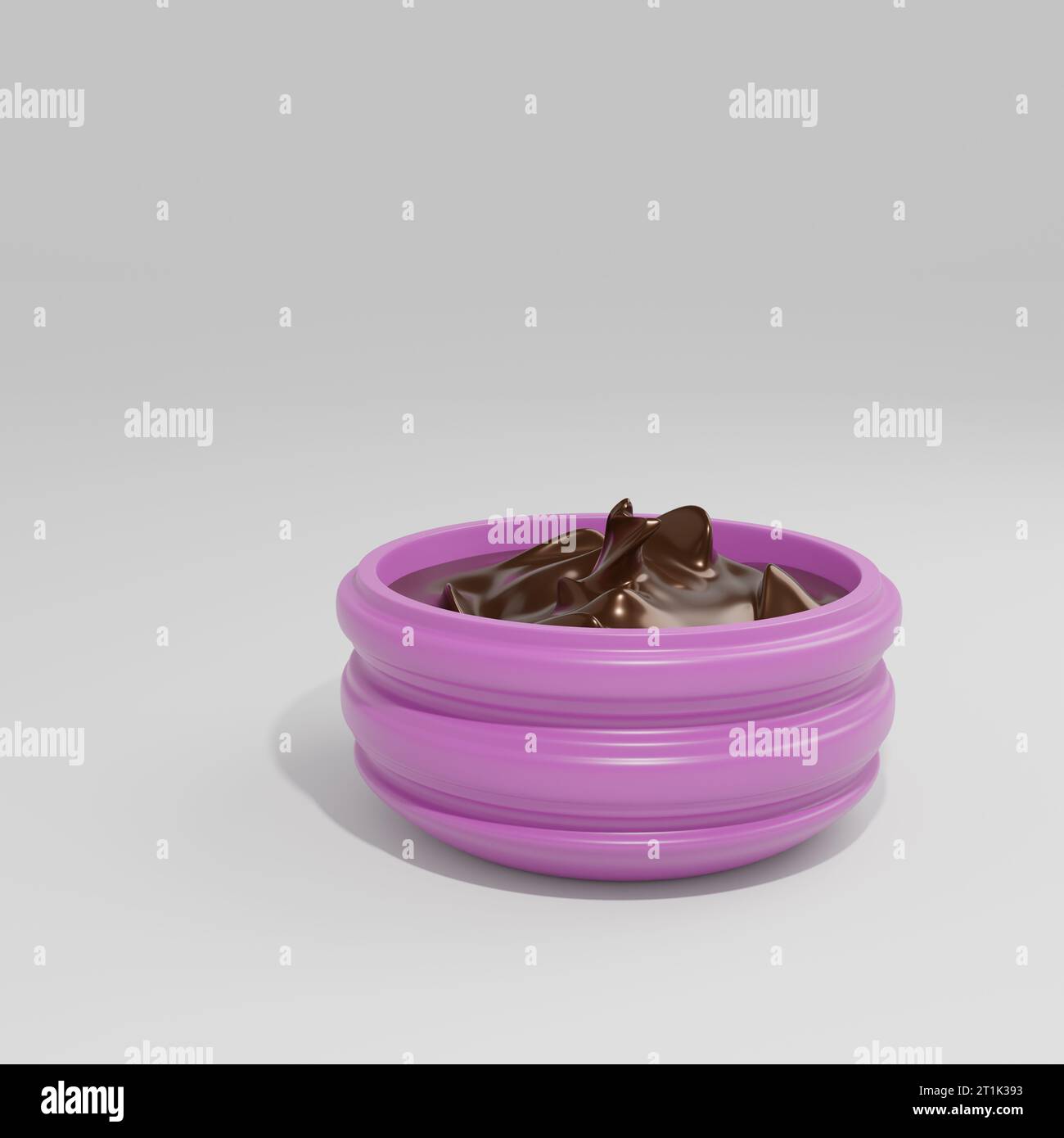 box with cream, render Stock Photo - Alamy