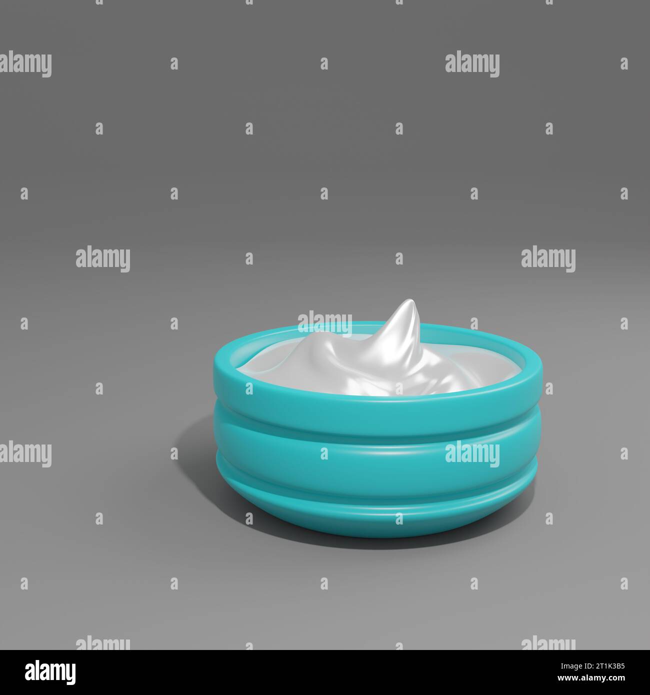 box with cream, render Stock Photo - Alamy