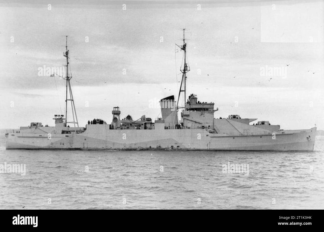 The Royal Navy during the Second World War HMS TYNWALD in coastal ...