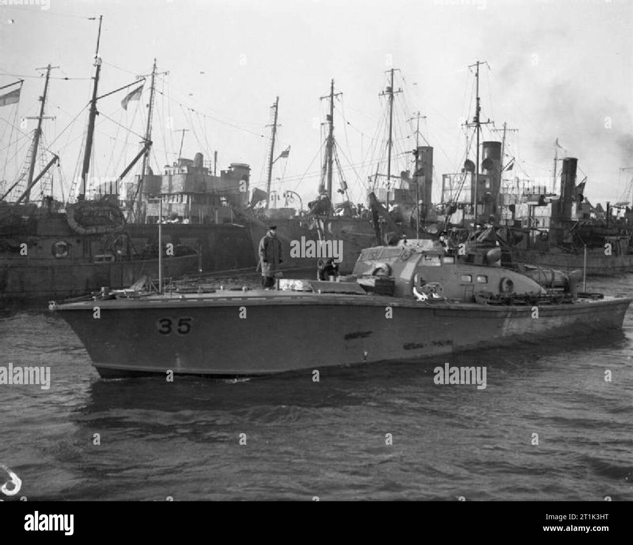 Motor anti submarine boat hi-res stock photography and images - Alamy