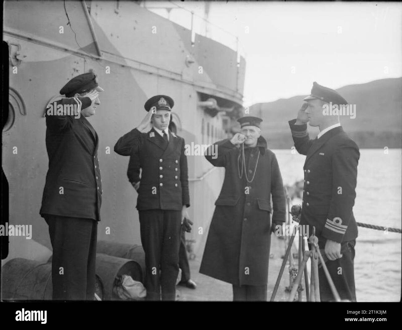 The Royal Navy during the Second World War. Here the Midshipman (2nd ...