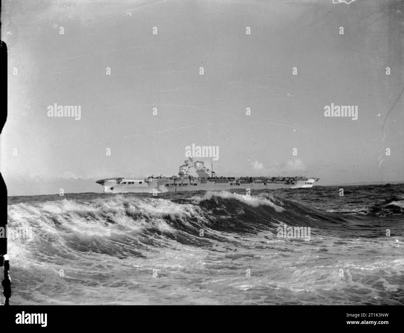 The Royal Navy during the Second World War HMS VICTORIOUS at sea during ...
