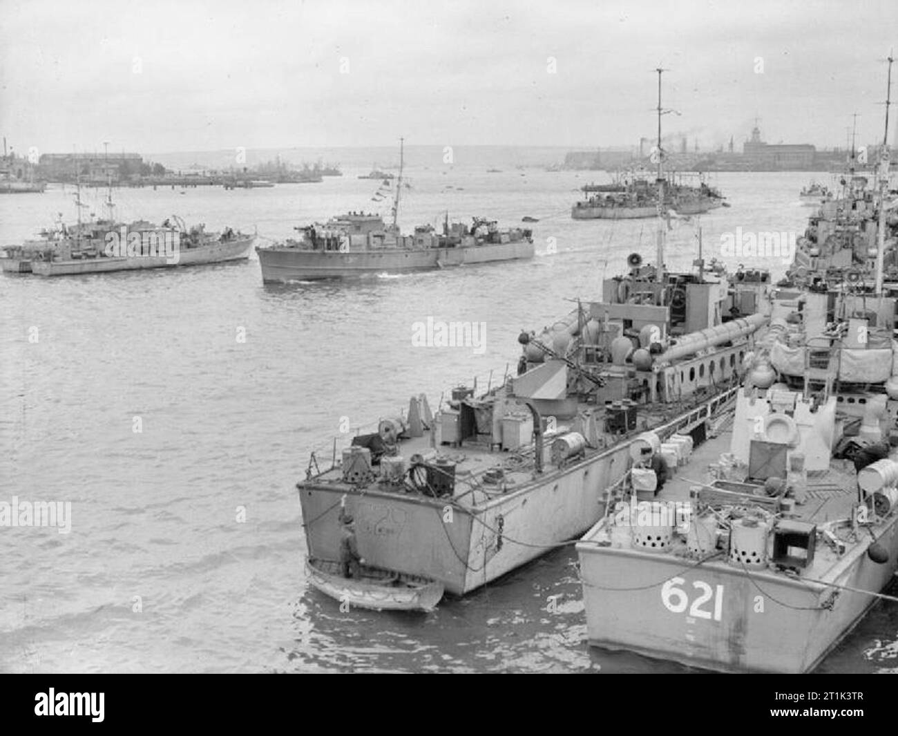 At a Coastal Forces Base, HMS Hornet, Gosport, 4 June 1944 Motor ...