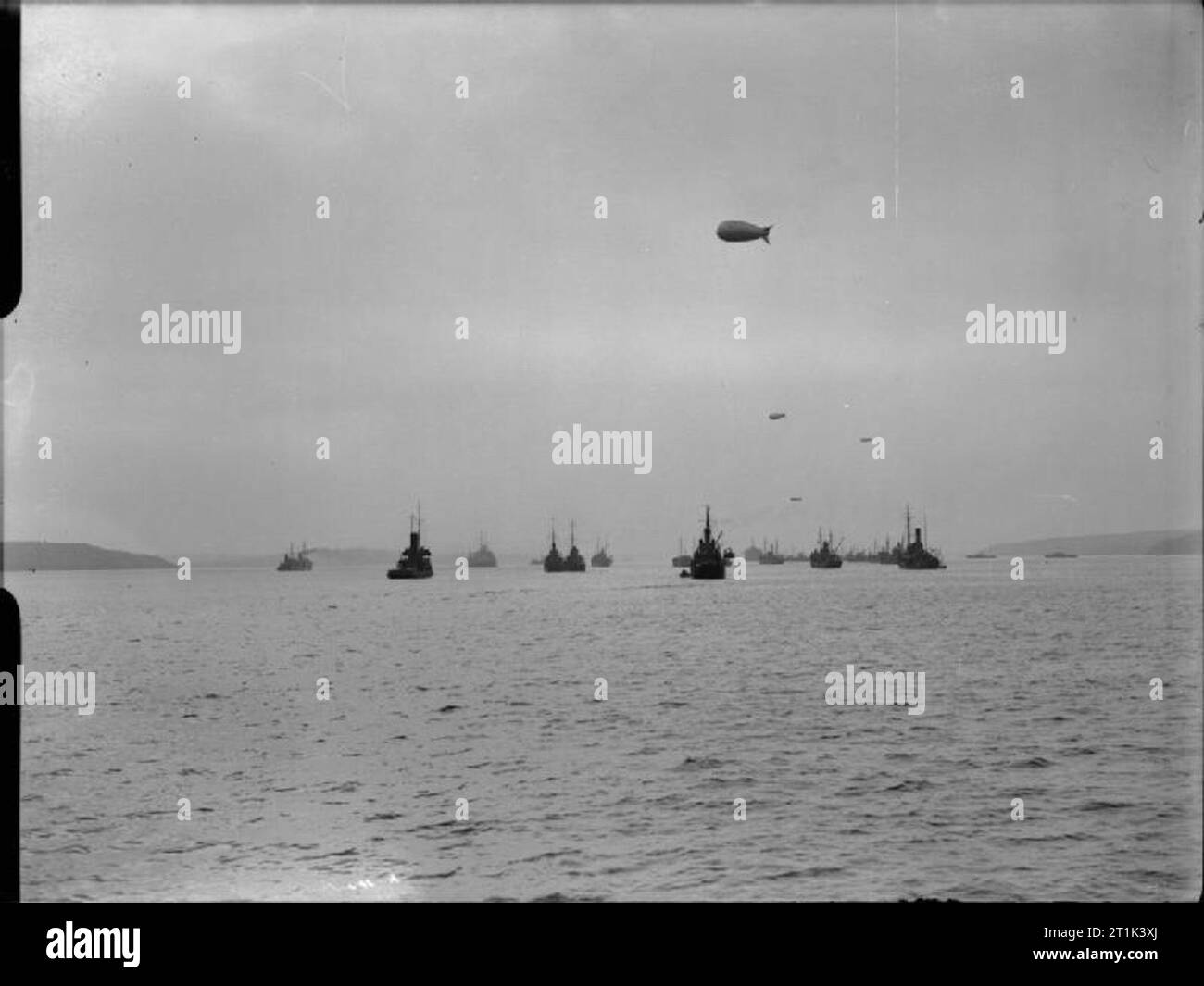 The Royal Navy during the Second World War A British convoy with ...
