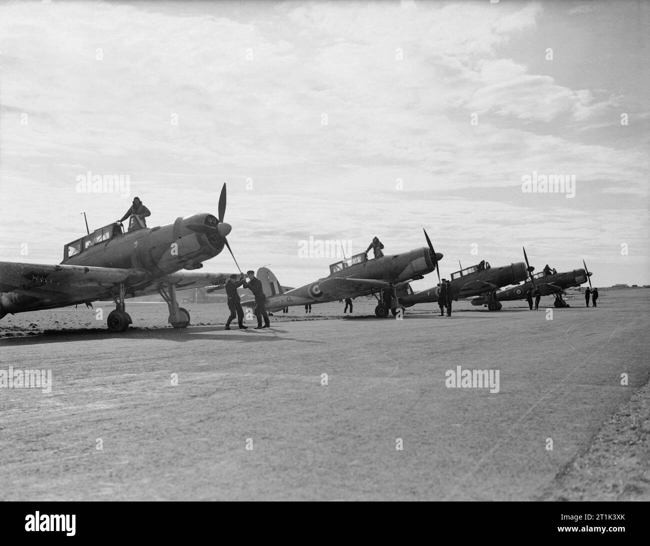 The Royal Navy during the Second World War Four shore based Blackburn ...