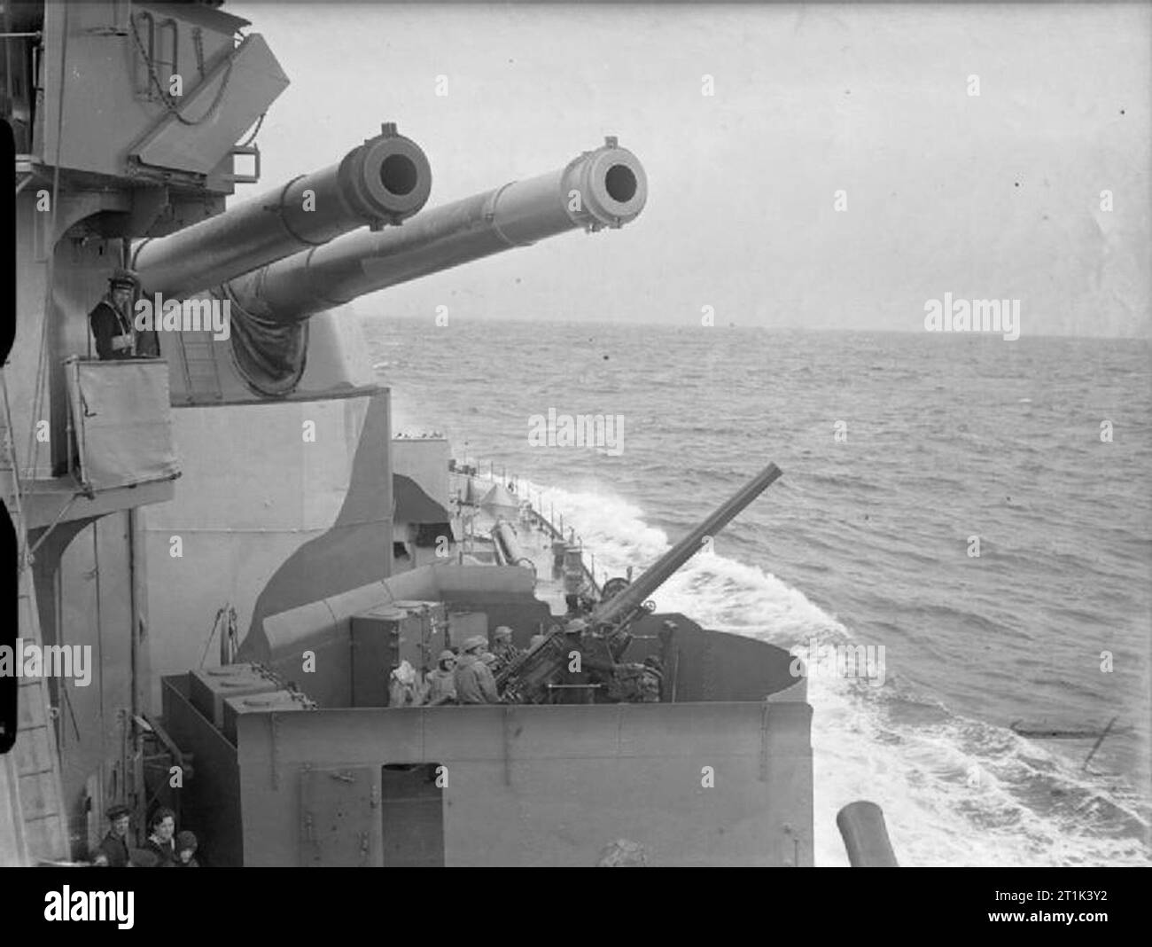 The Royal Navy during the Second World War The monitor HMS EREBUS's 15 ...