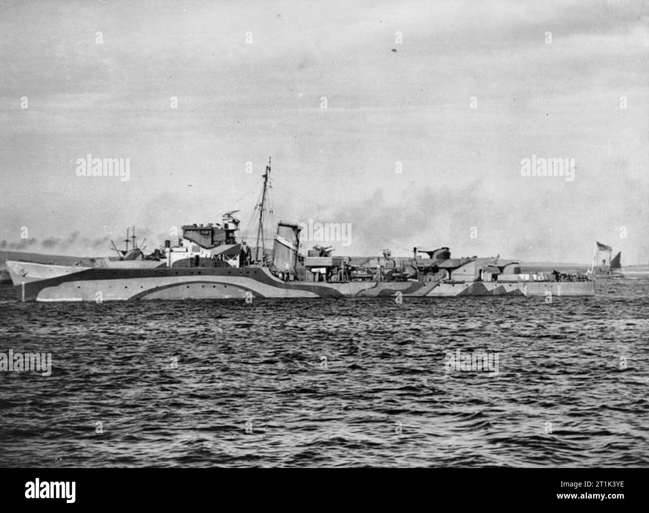 The Royal Navy during the Second World War HMS TETCOTT, Hunt class ...