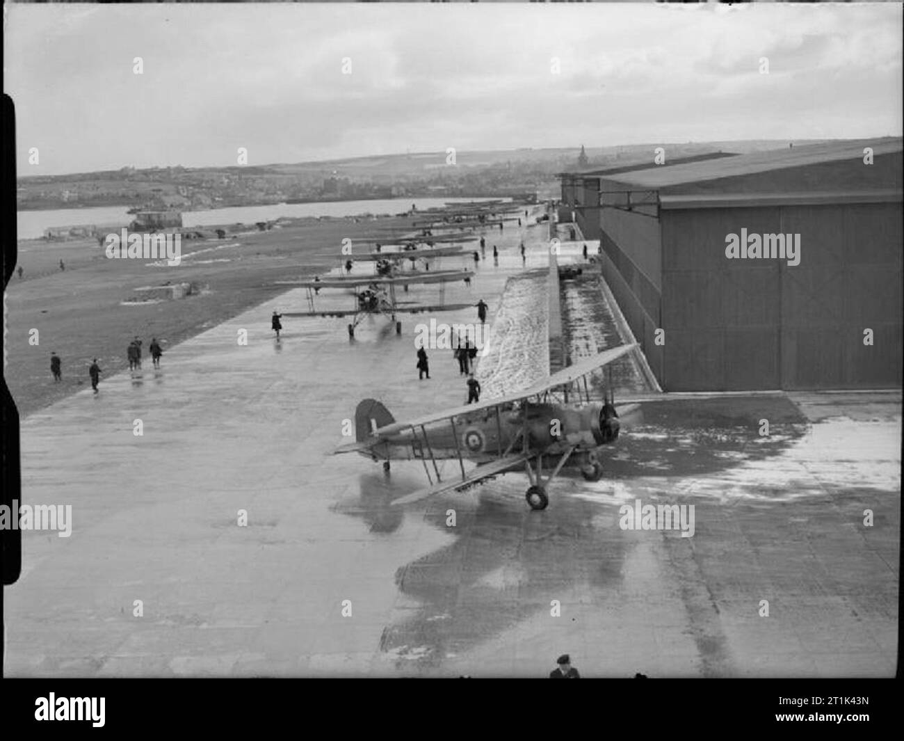 The Royal Navy during the Second World War Fairey Swordfish aircraft of ...