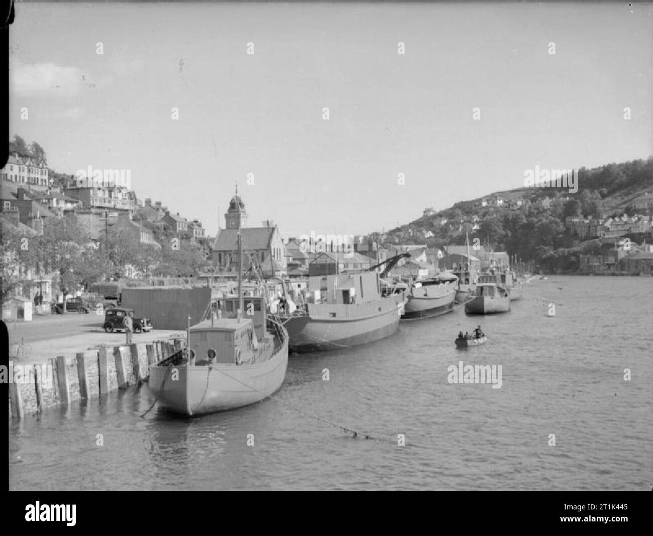 The Royal Navy during the Second World War View of MFV 17 (nearest ...