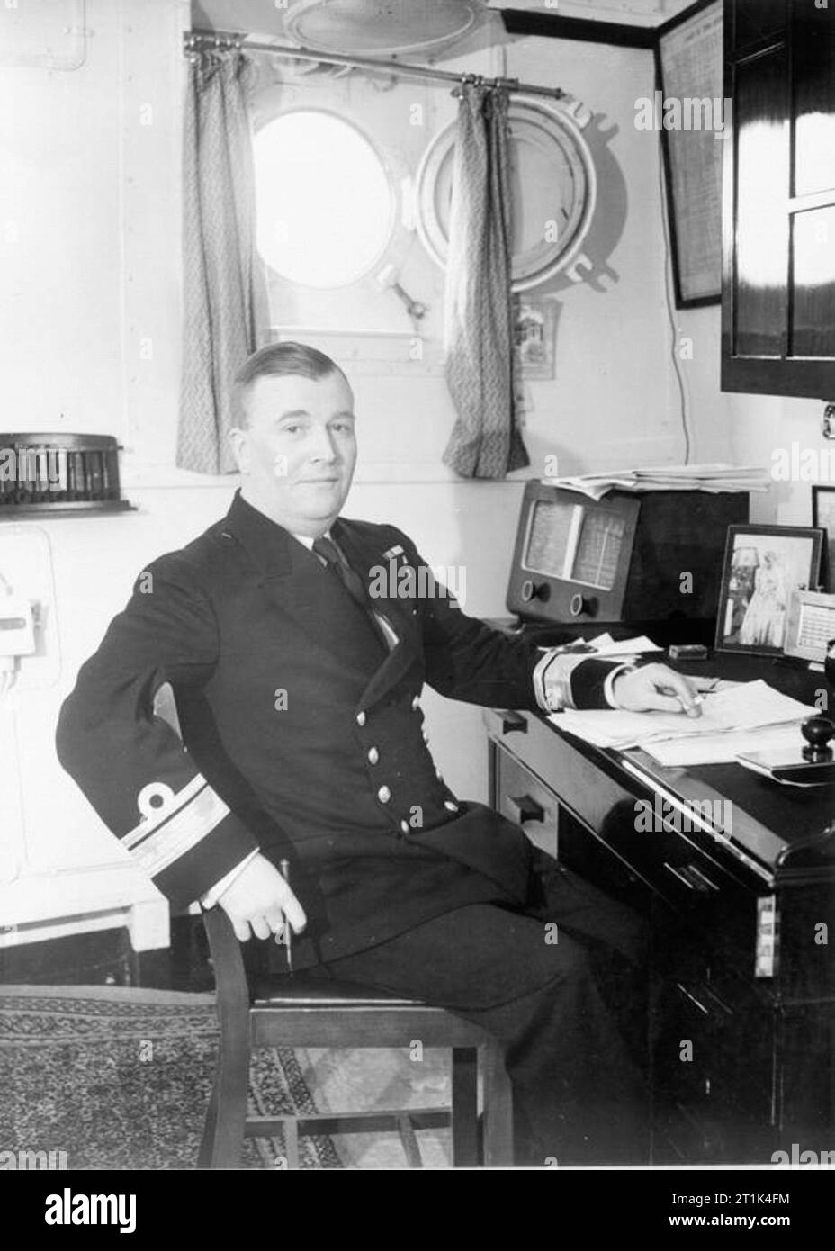 The Royal Navy during the Second World War- Personalities Rear Admiral ...
