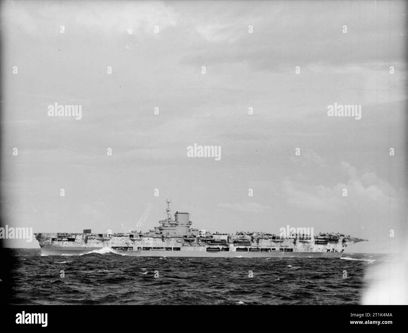 The Sinking of HMS Ark Royal, 13 November 1941 View from HMS HERMIONE ...