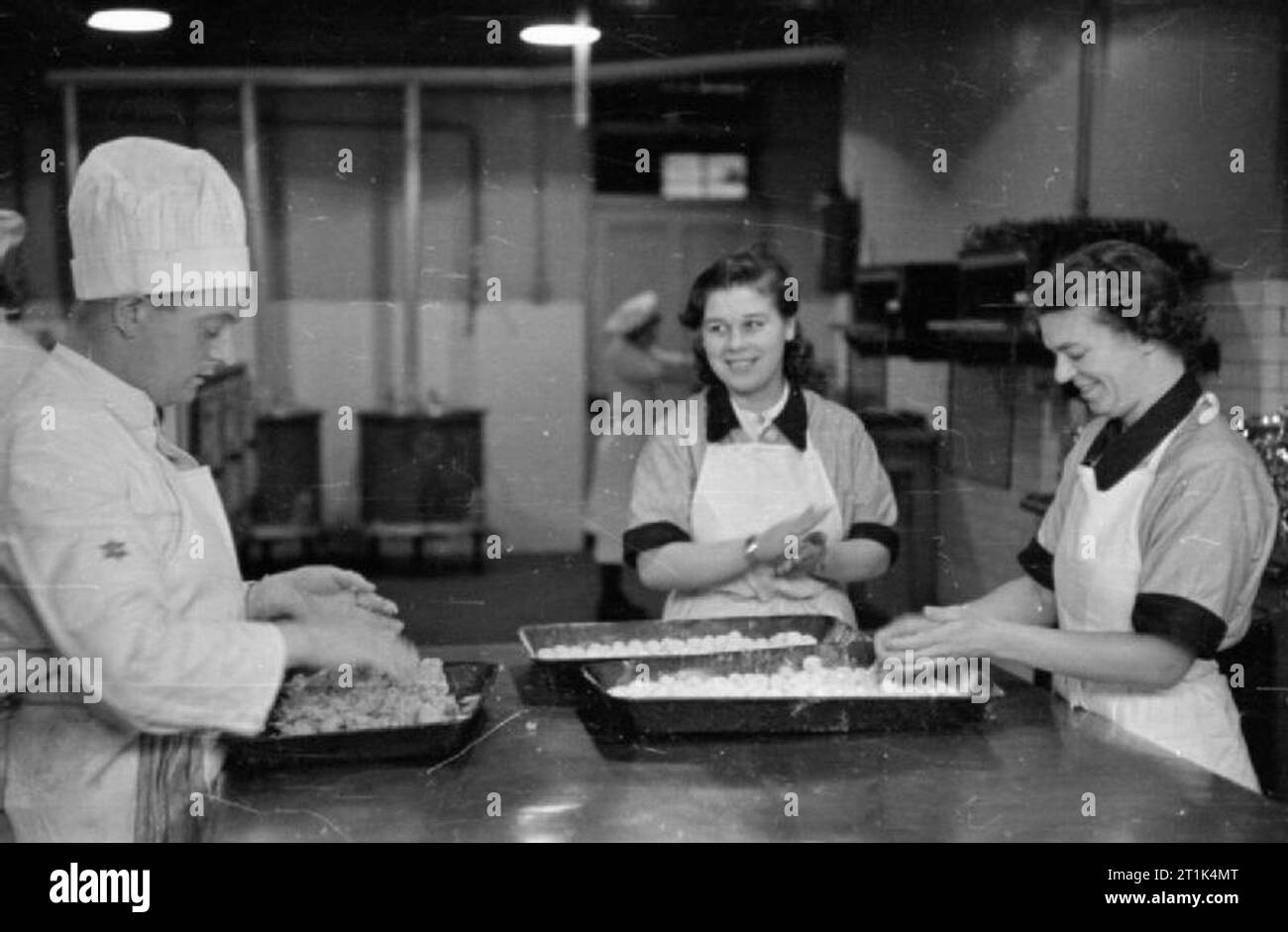 The Women's Royal Naval Service during the Second World War Wren cooks ...