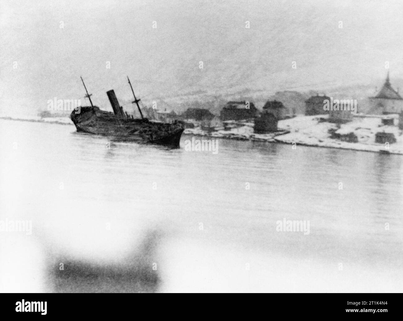The Second British Naval Action Off Narvik. 13 April 1940. German ...
