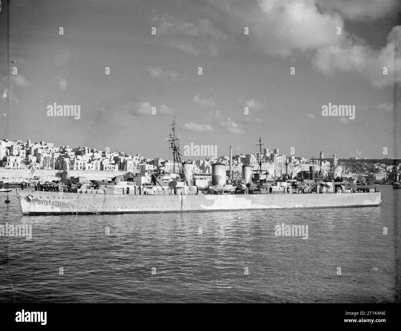 The Welshman at Malta. 4 December 1942, Grand Harbour, Valletta, Malta ...