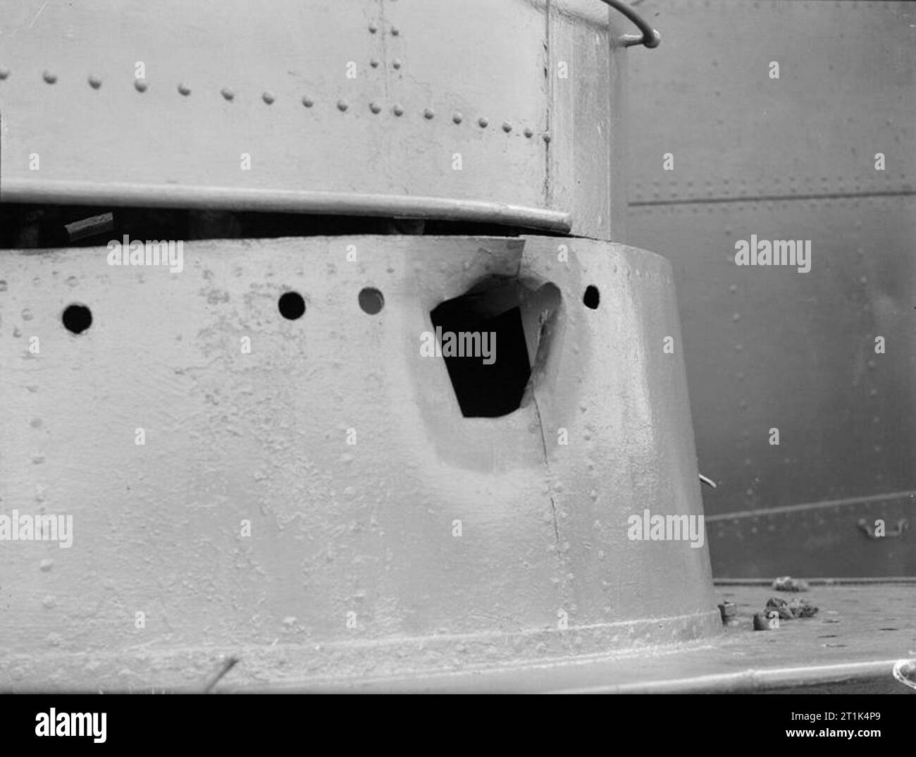 Hm Submarine Thrasher Damaged by Bomb Dropped From Enemy Aircraft. 6 ...