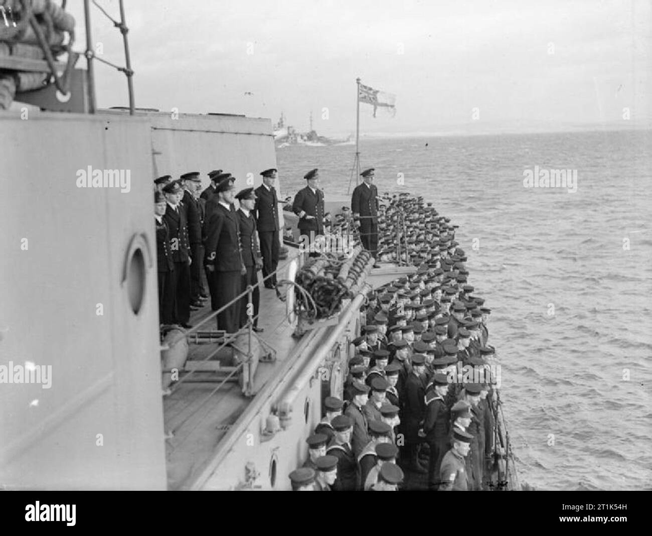 HMS Belfast during the Second World War- Operation Leader 5-6 October ...