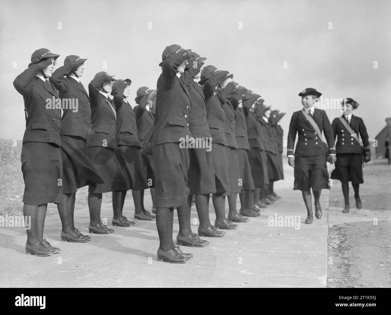 Wrns at Work. 1940, at a Fleet Air Arm Station. the Fire Fighting Squad ...