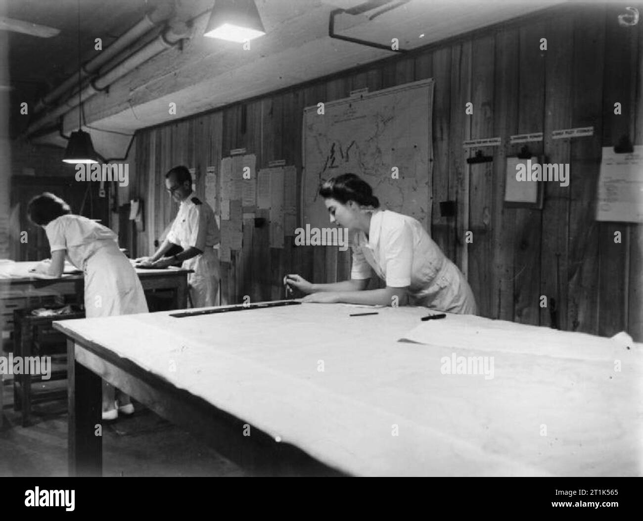 Naval chart ww2 hi-res stock photography and images - Alamy