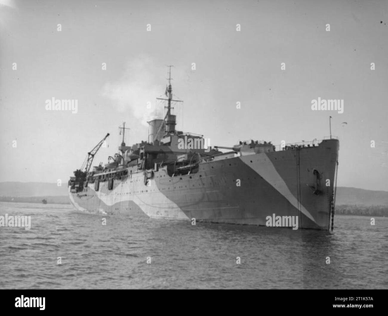 The Royal Navy during the Second World War HMS CORFU, armed merchant ...