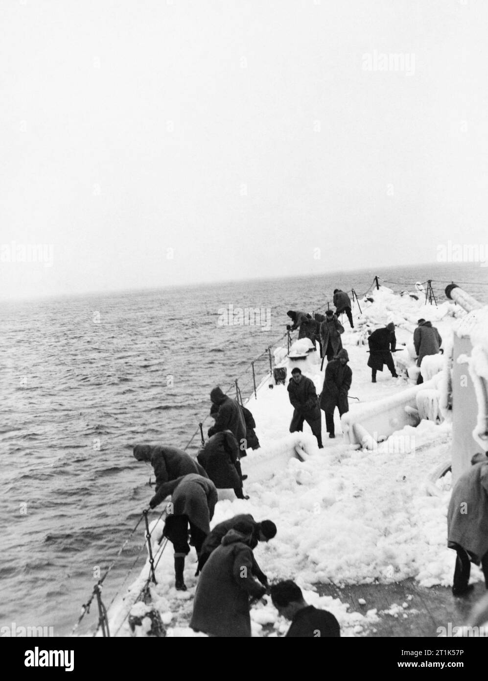 HMS Belfast during the Second World War War Service 1942-1944 Arctic ...