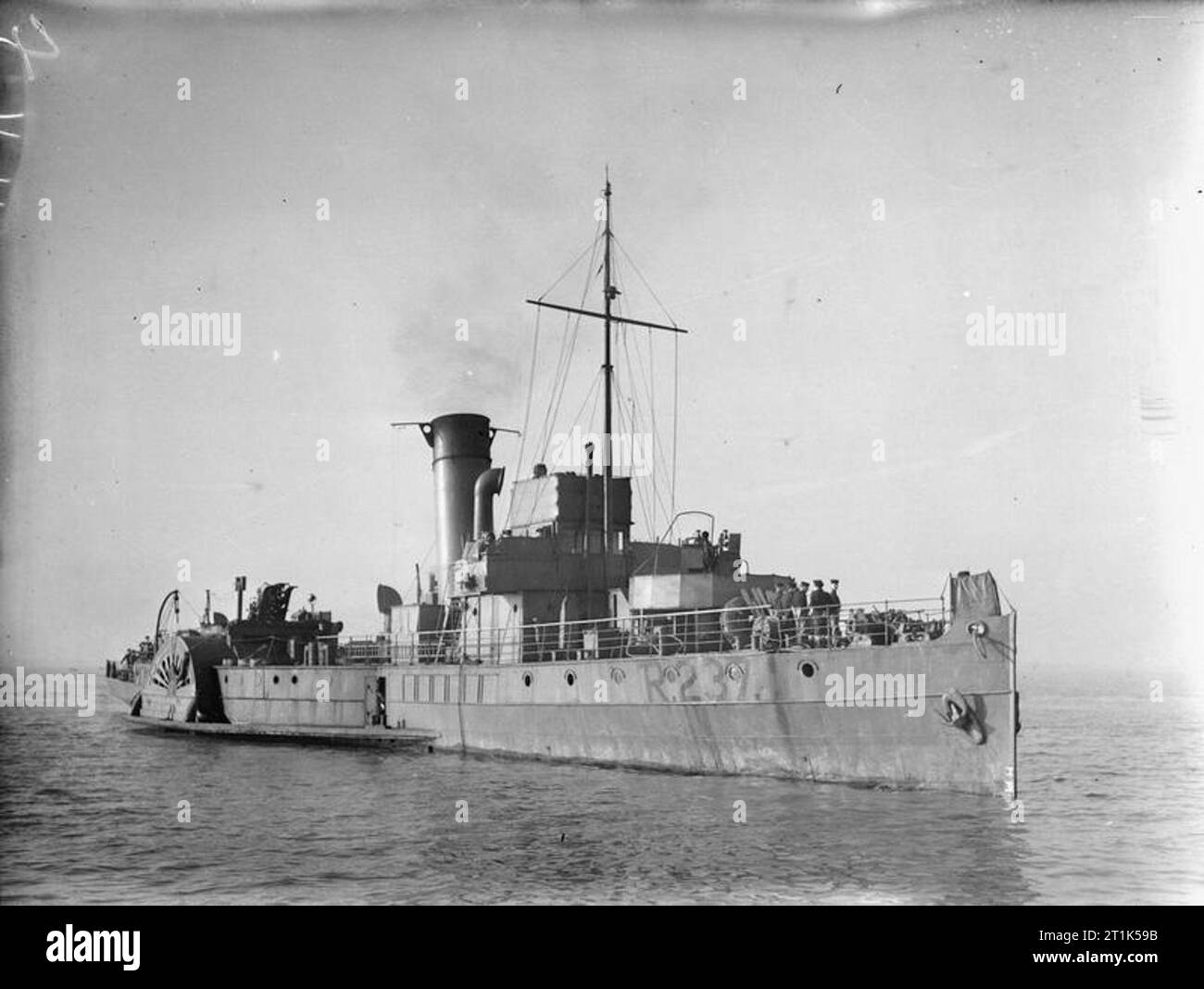 HMS Emperor of India. Paddle Minesweeper. 21 December 1942, the Naval ...