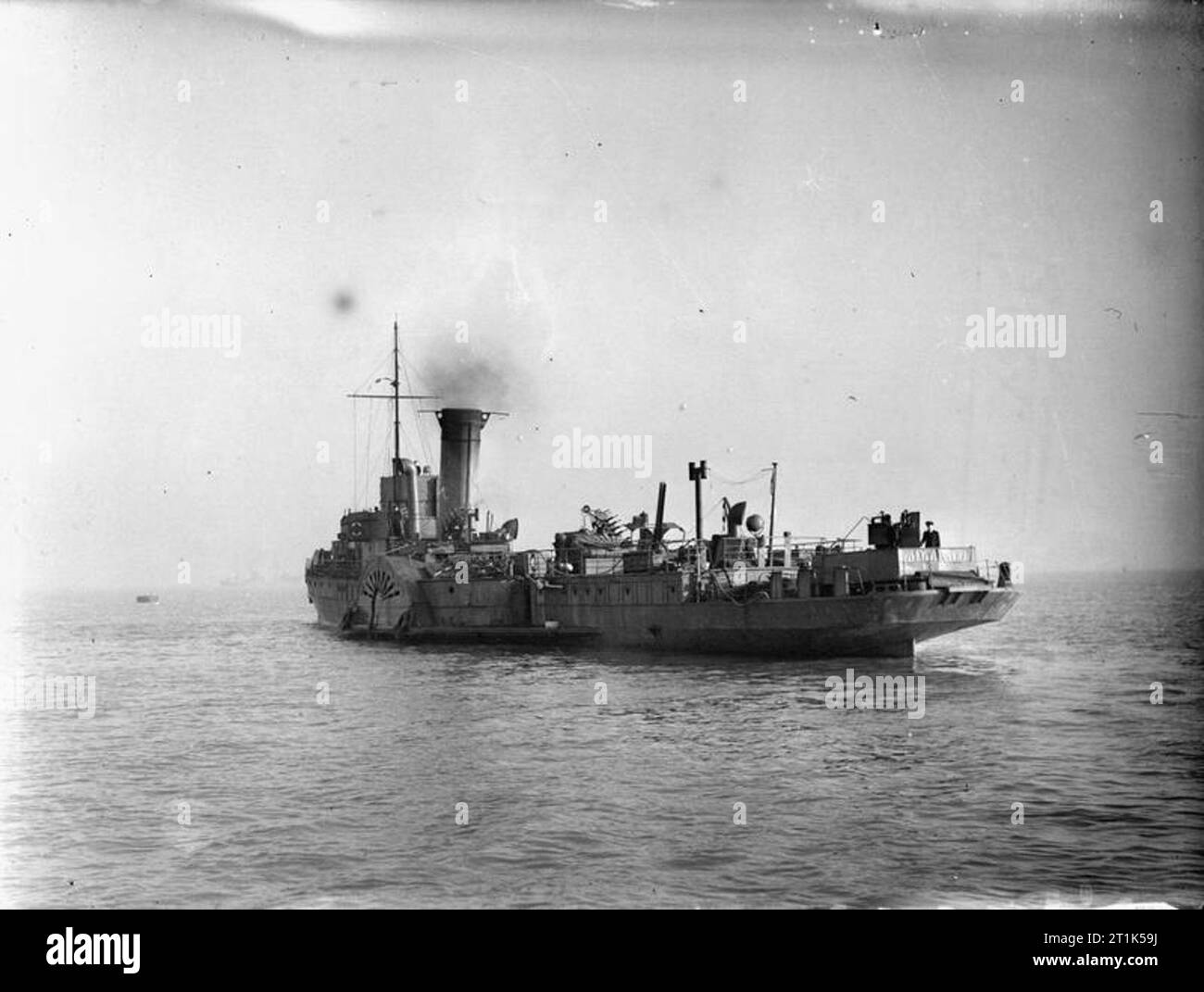 HMS Emperor of India. Paddle Minesweeper. 21 December 1942, the Naval ...