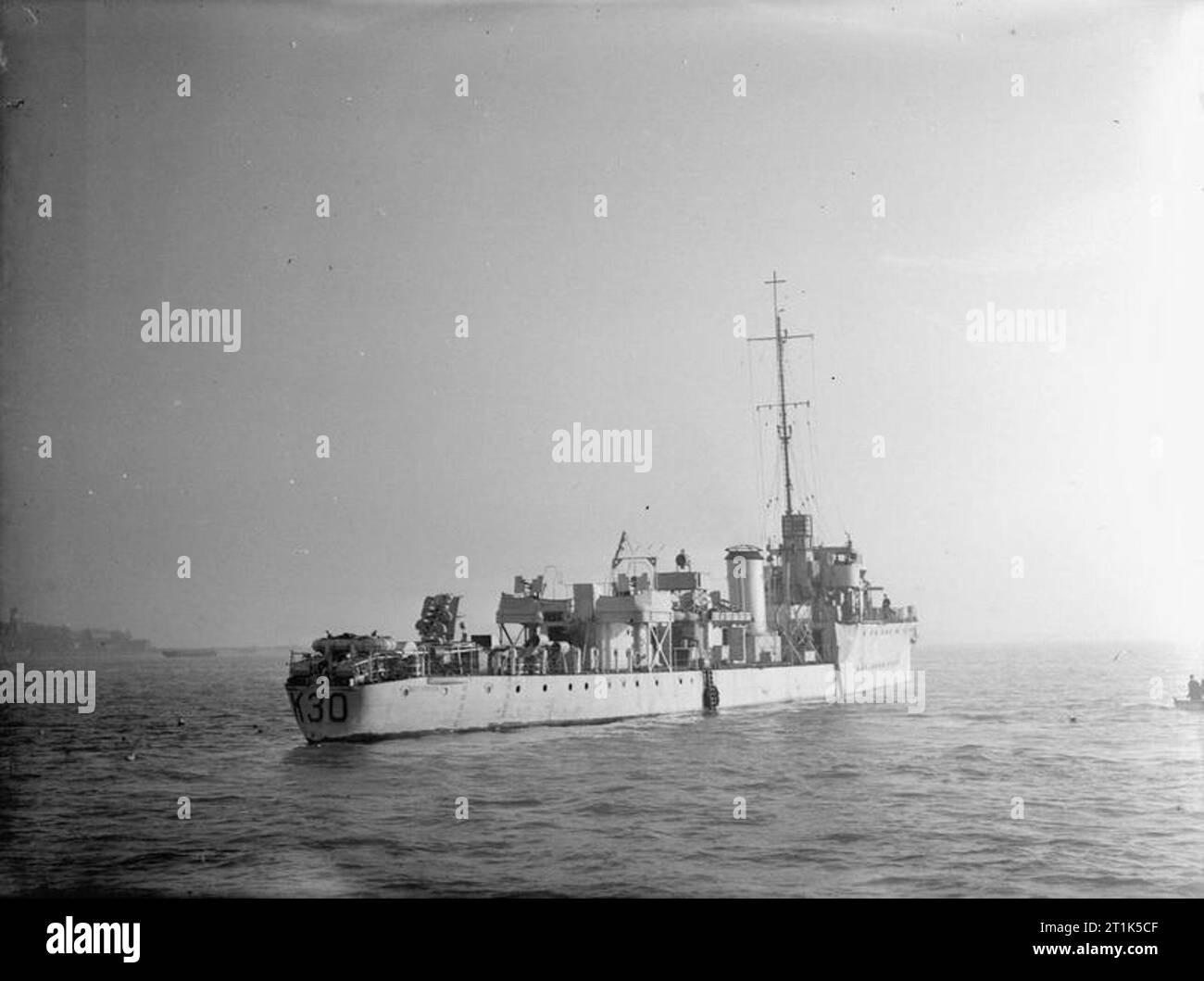 HMS Kittiwake, British Patrol Vessel. 14 December 1942, Naval Base ...