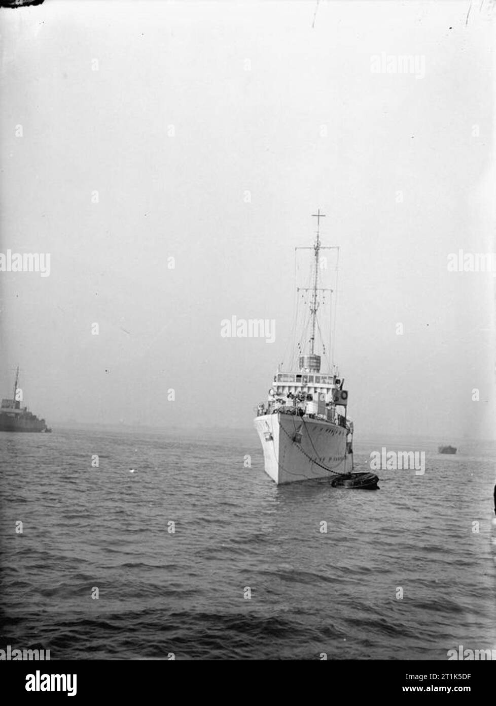 HMS Kittiwake, 14 December 1942, Naval Base, Harwich. HMS KITTIWAKE ...