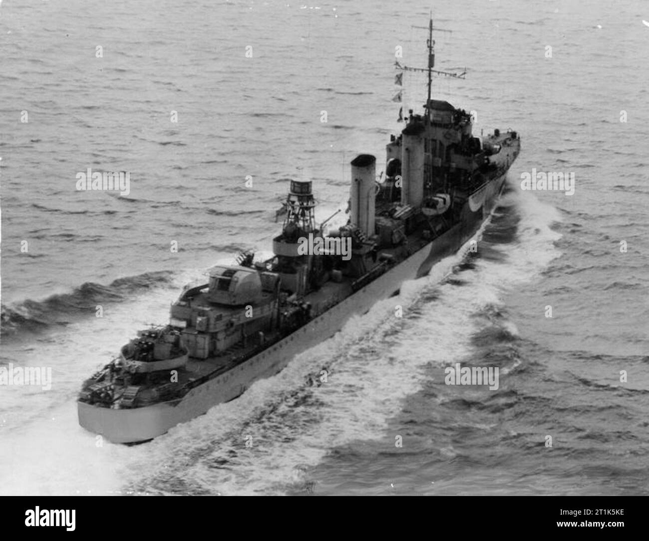 Destroyer stern Black and White Stock Photos & Images - Alamy