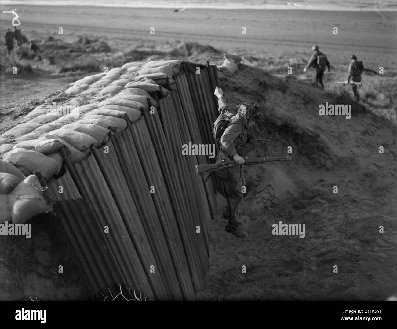 Britain's Shock Troops Practice Assault Tactics. 4 February 1943 ...