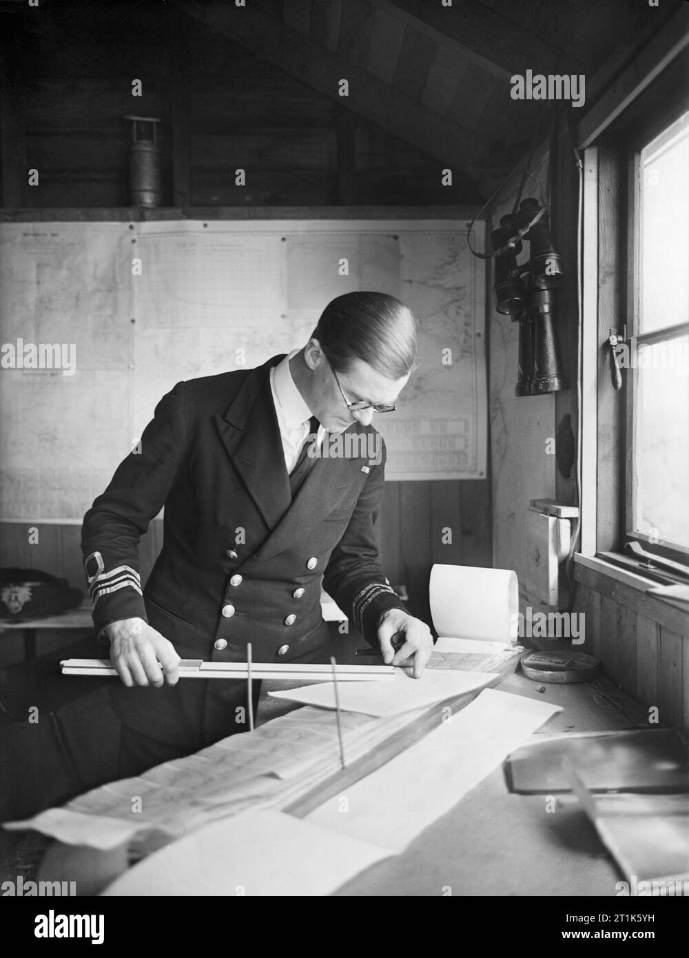 Lieutenant Commander R A Lochner, one of the designers of the Mulberry ...