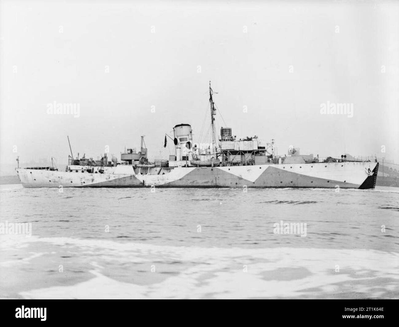 British Flower Class Corvette HMS Campunala Stock Photo - Alamy
