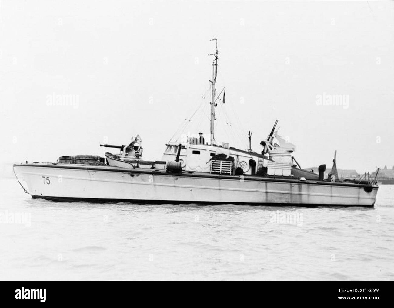 British Light Coastal Forces of the Second World War MGB 75, a British ...