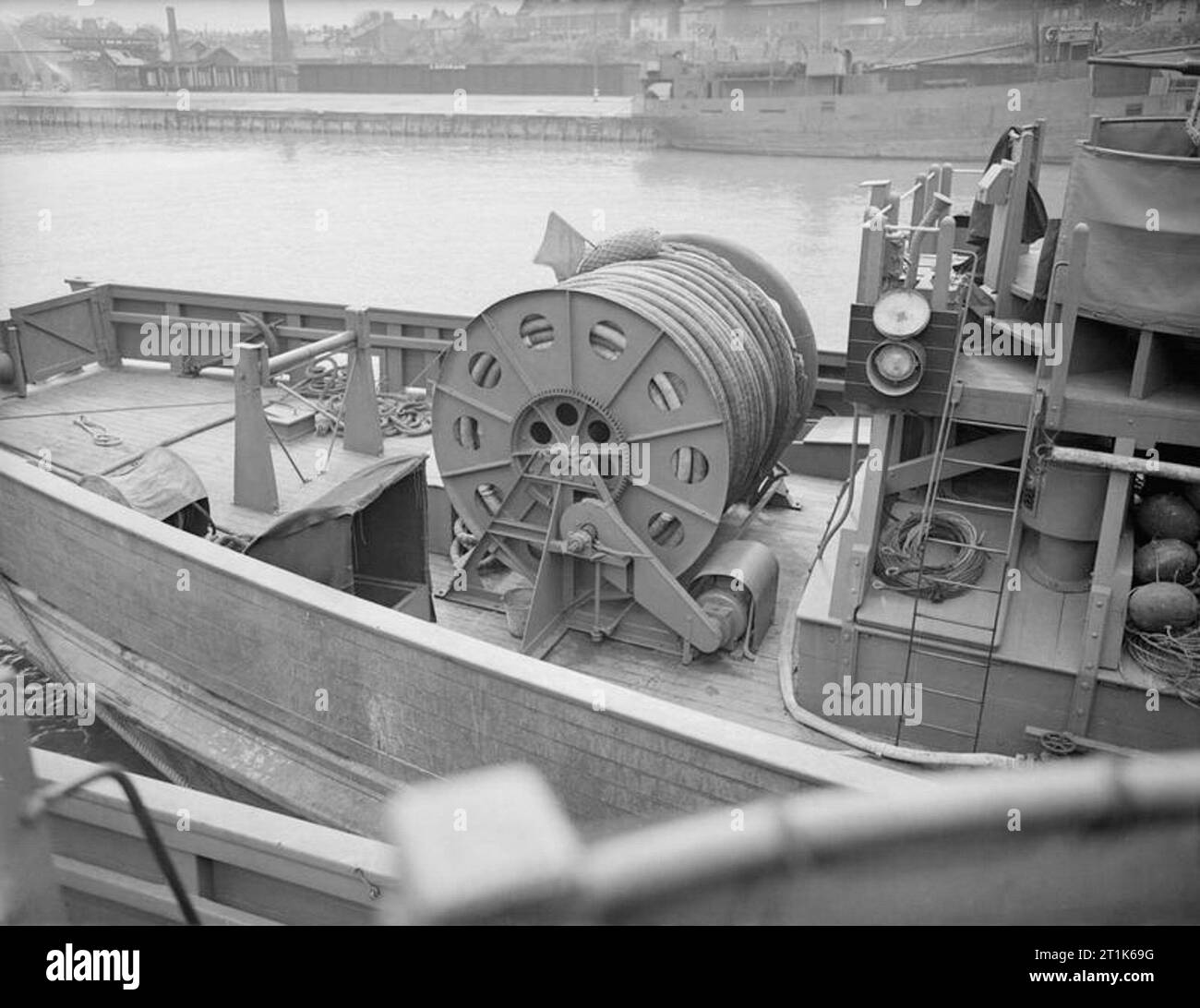 British Motor Minesweeper. 26 April 1943, Yarmouth, Picture of a 126 Ft ...