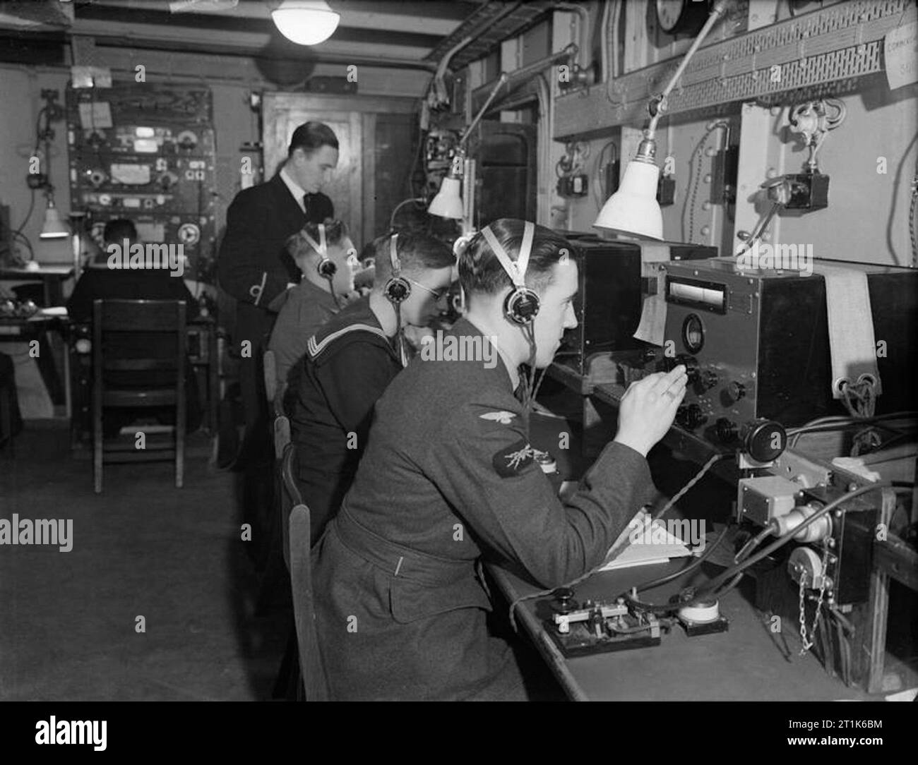 On Board a Landing Ship Headquarters. 5 January 1943, Greenock, on ...