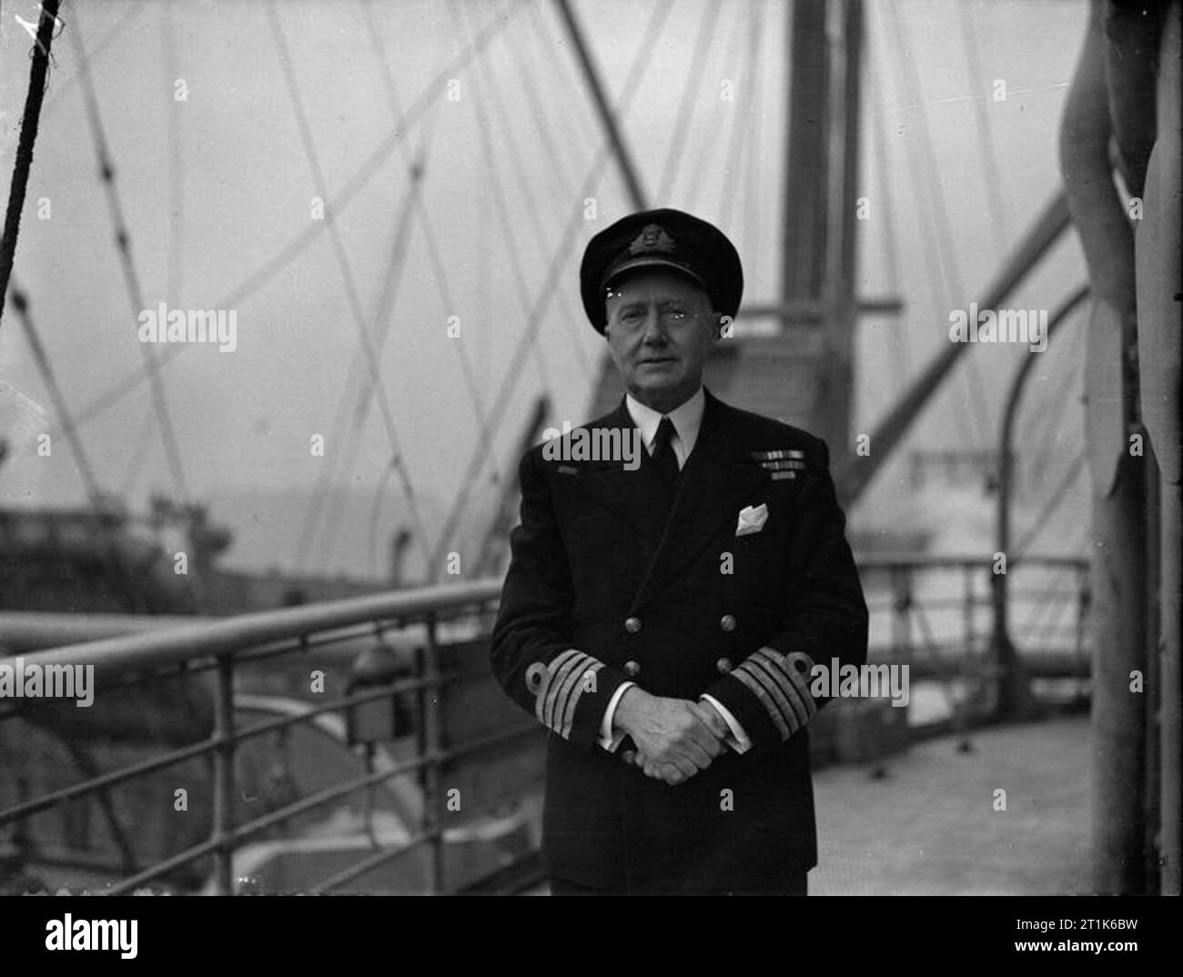 On Board a Landing Ship Headquarters. 5 January 1943, Greenock, on ...