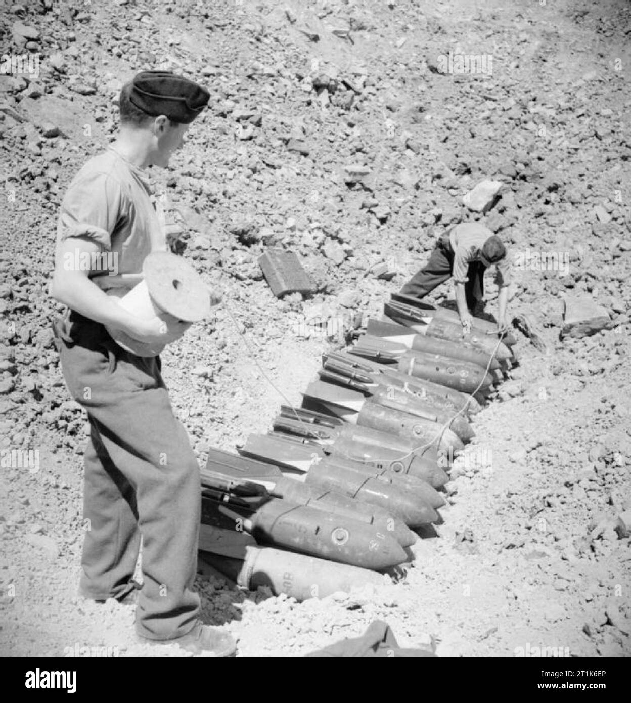 Germany Under Allied Occupation Two members of a Royal Air Force ...
