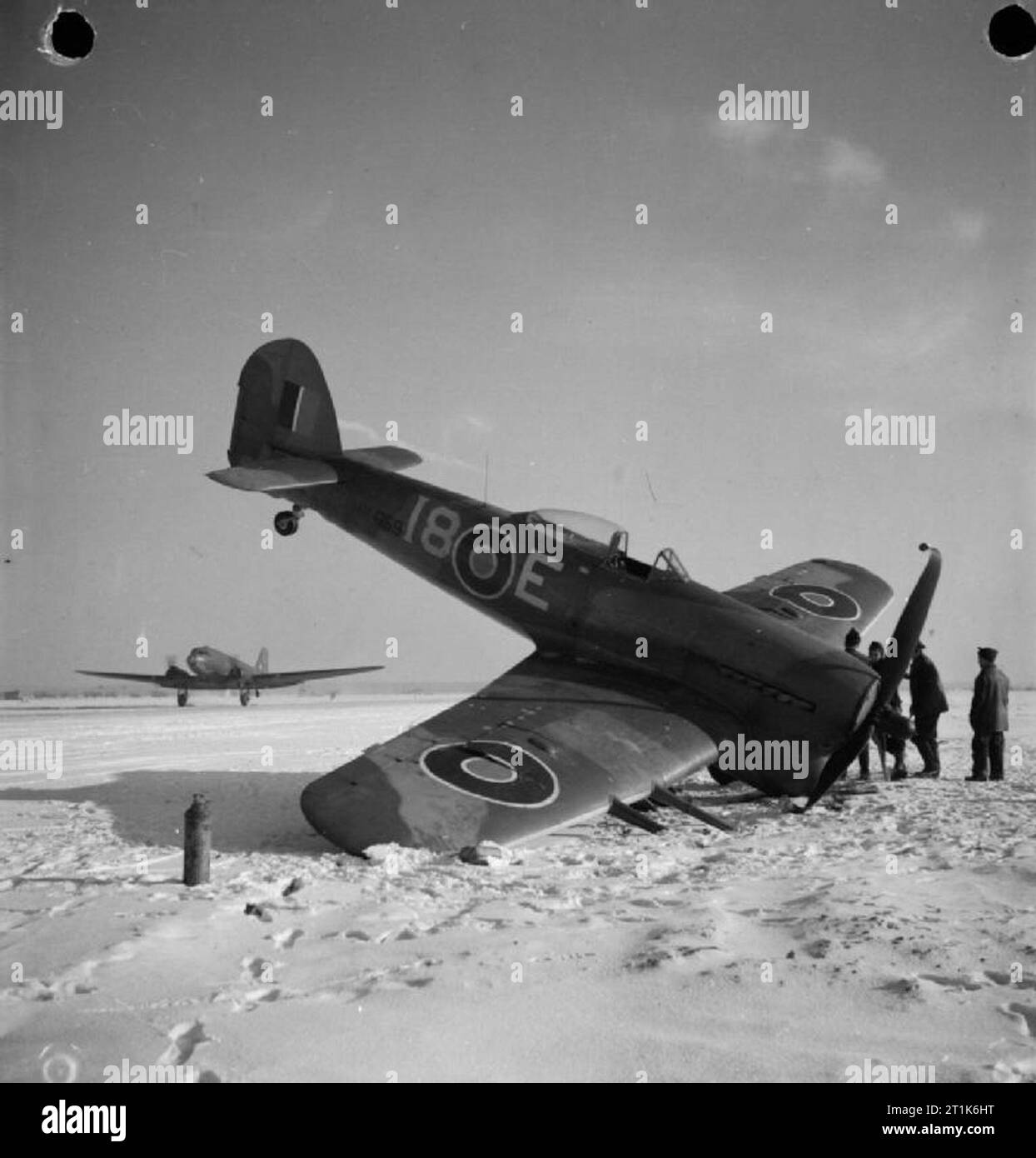 Royal Air Force- 2nd Tactical Air Force, 1943-1945. A Douglas Dakota of ...