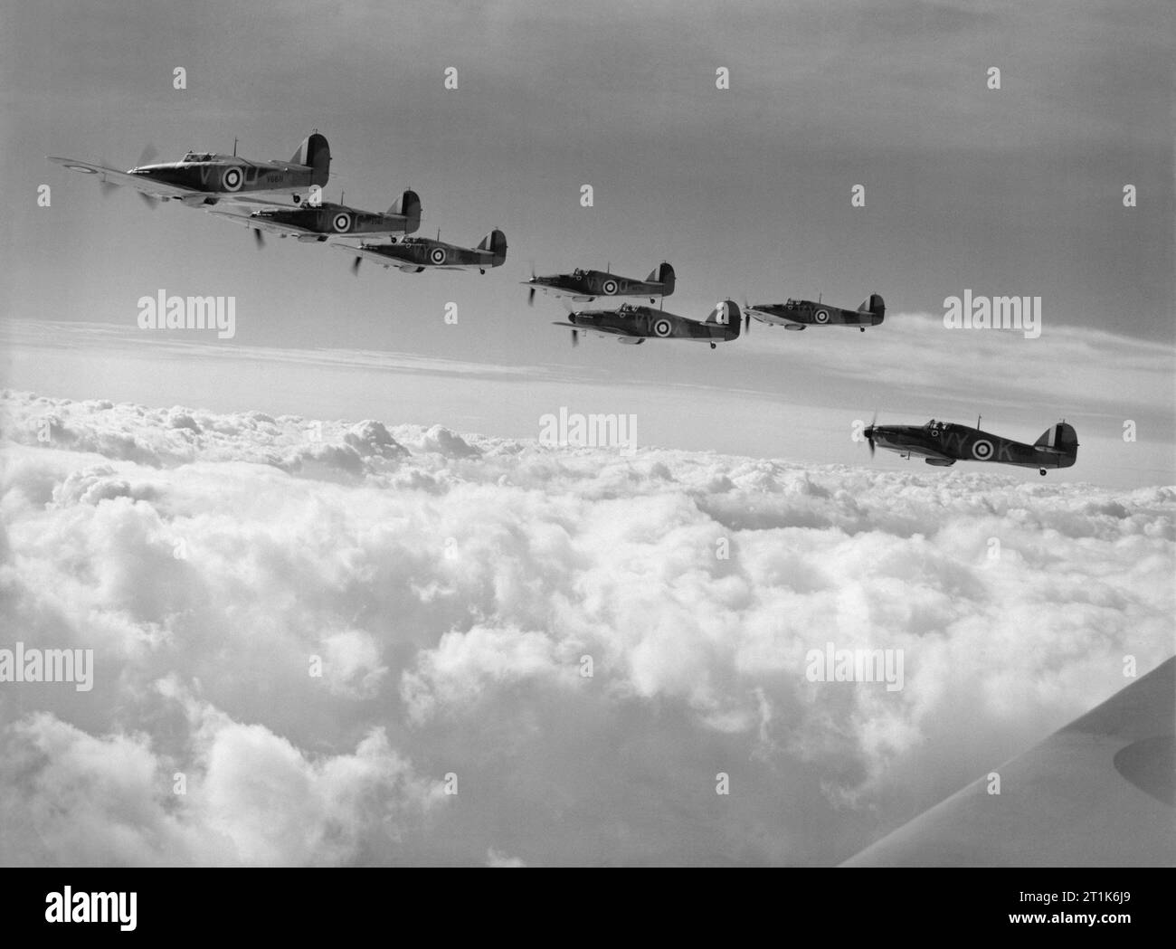 Ww2 hawker hurricane 85 squadron hi-res stock photography and images ...