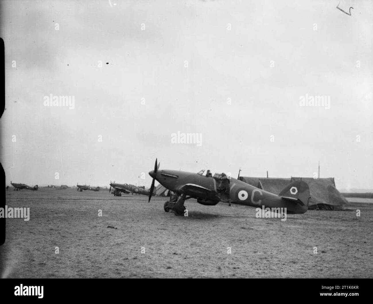 Royal Air Force- France, 1939-1940. Hawker Hurricane Mark Is of No. 85 ...