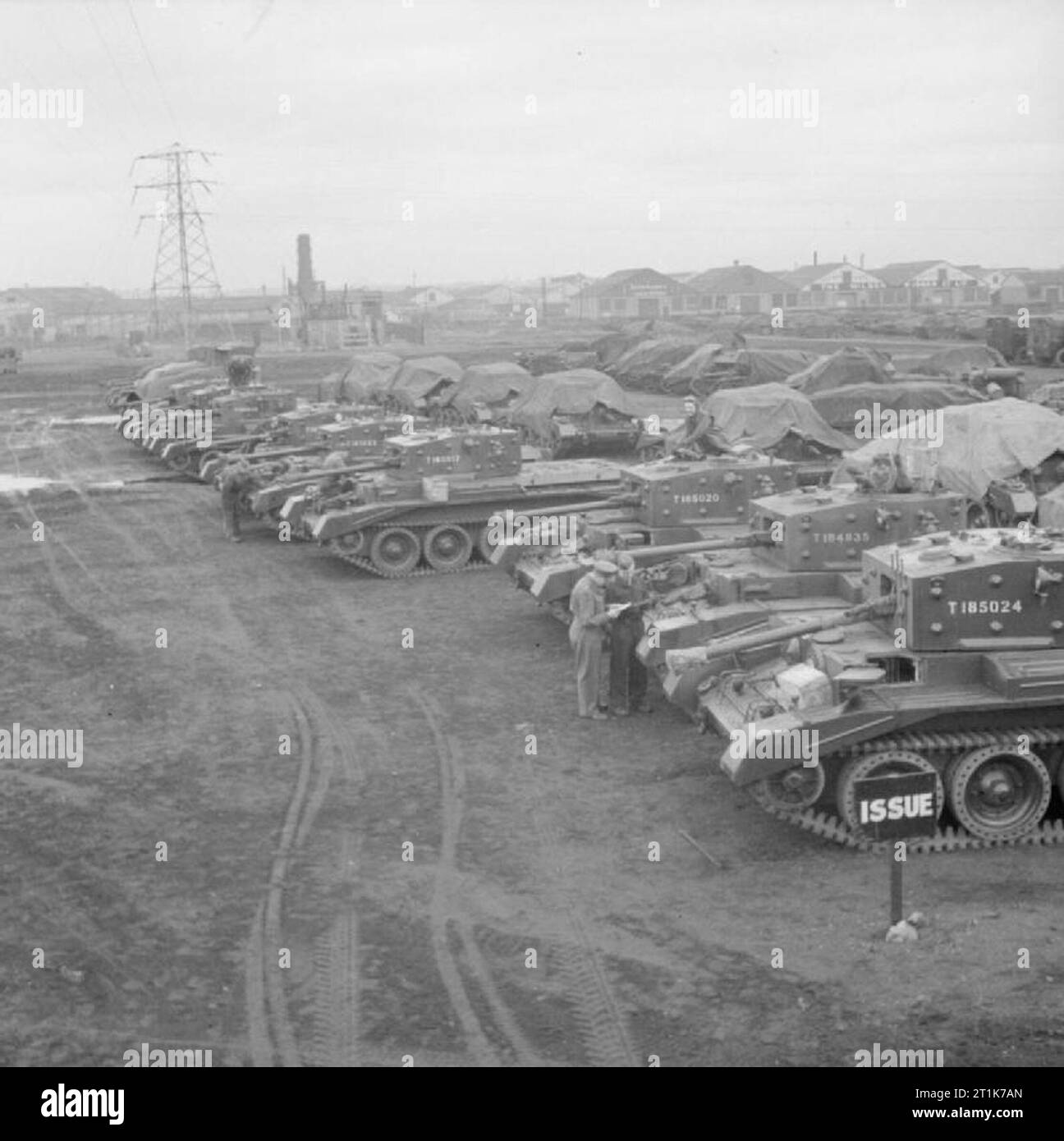The A27 Cruiser Mk Viii Centaur Tank Newly-built Centaur Mk III tanks ...