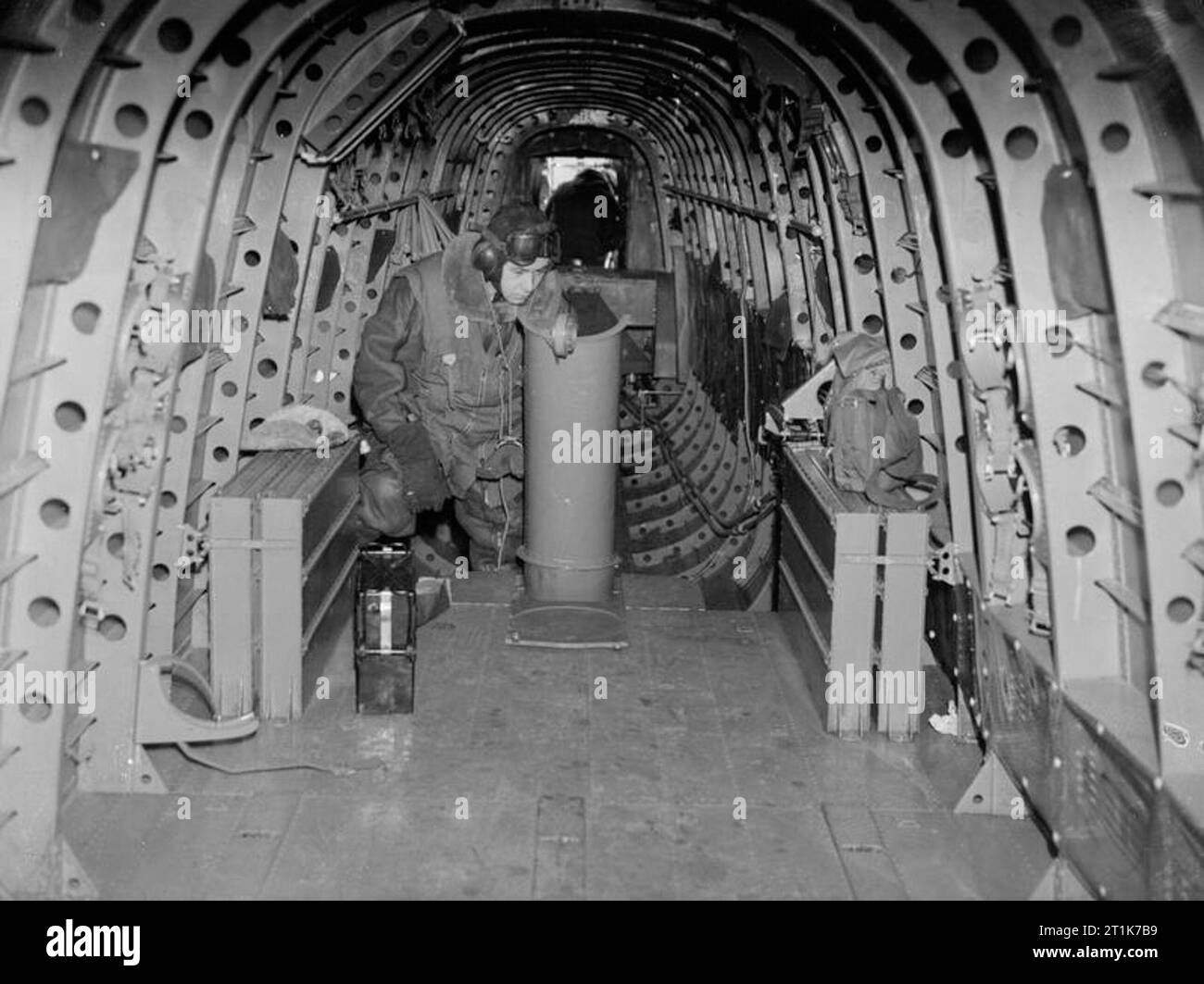 Royal Air Force 1939-1945- Bomber Command An interior view of Avro ...