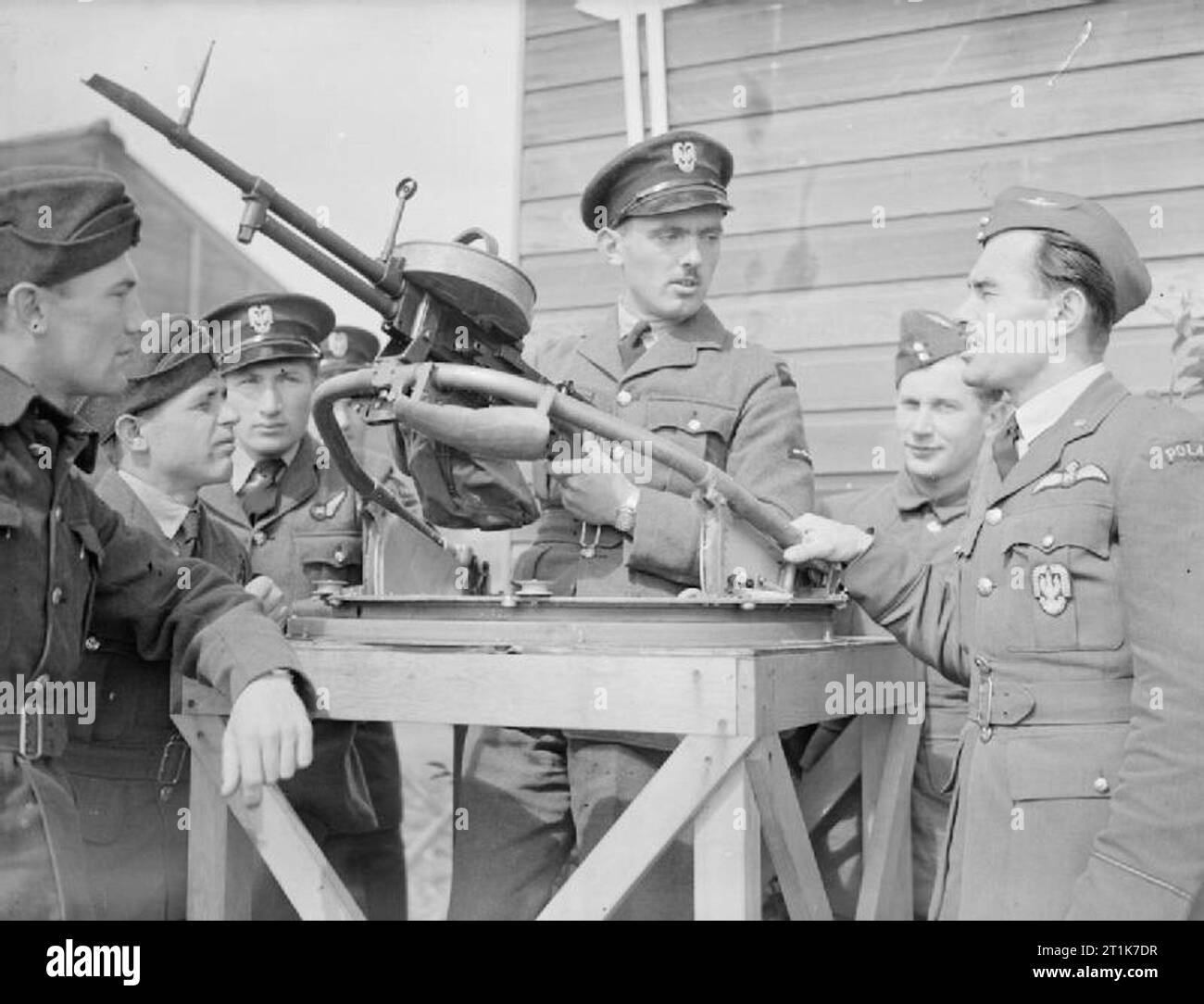 Vickers k machine gun hi-res stock photography and images - Alamy