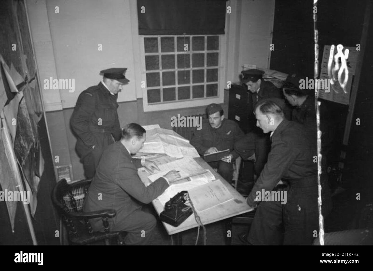 Royal Air Force 1939-1945- Coastal Command The crew of a Whitley of No ...