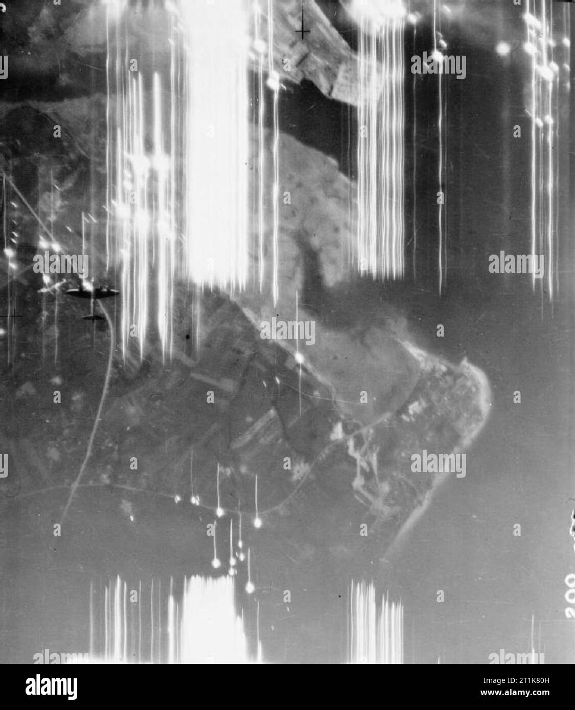 Royal Air Force Bomber Command, 1942-1945. Vertical aerial photograph ...