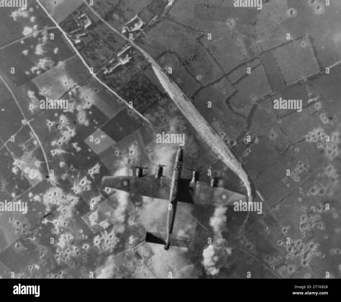Royal Air Force Bomber Command, 1942-1945. Vertical aerial photograph ...