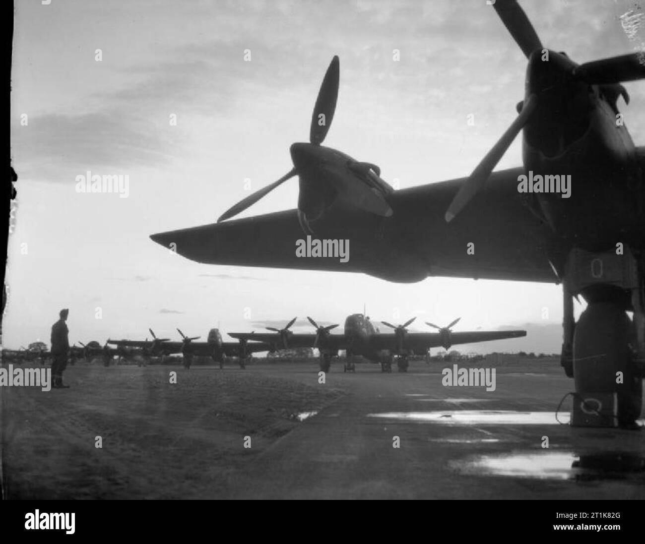 Royal Air Force Bomber Command, 1942-1945. Handley Page Halifax B Mark ...