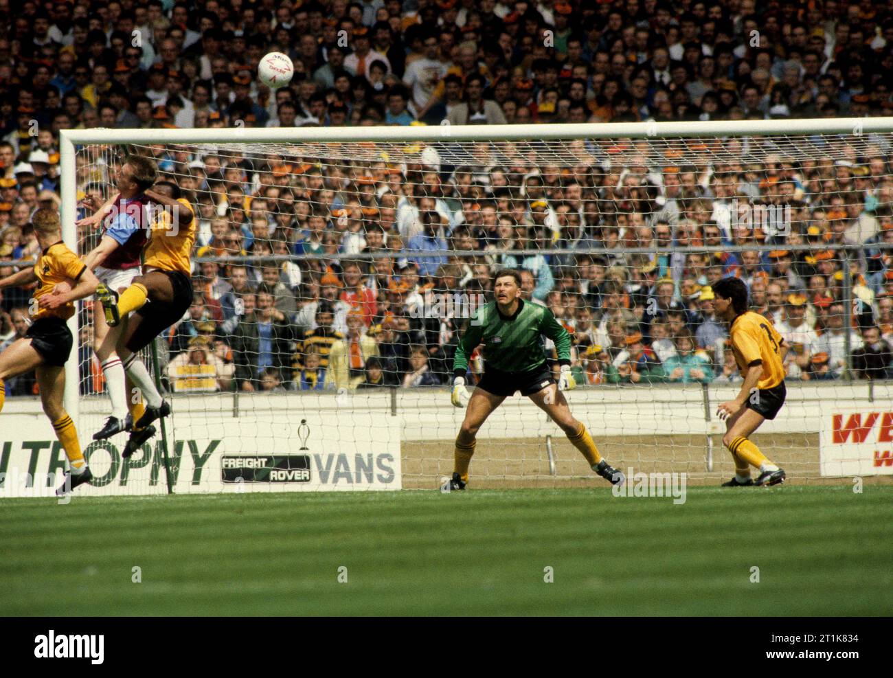 Wolves goalkeeper footballer Mark Kendall. Sherpa Van Final at Wembley ...